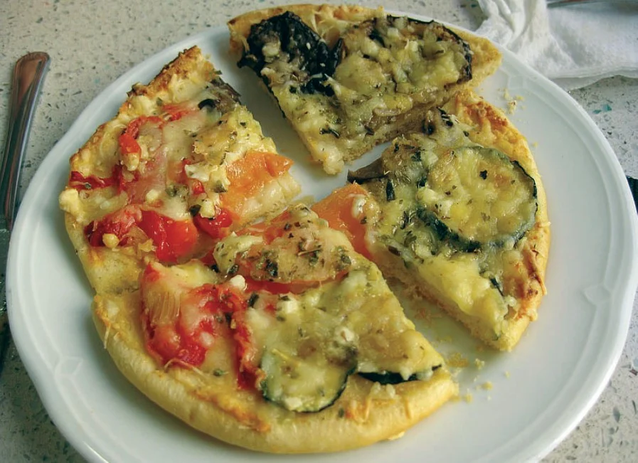 Pizza de legumes, coma sem sair da dieta - Vovó Zita Receitas
