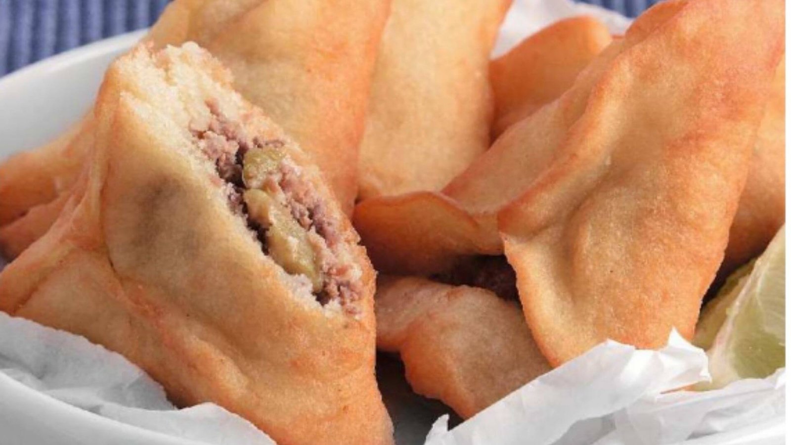 Esfirra de carne frita, diferente, gostosa e sequinha - Vovó Zita Receitas