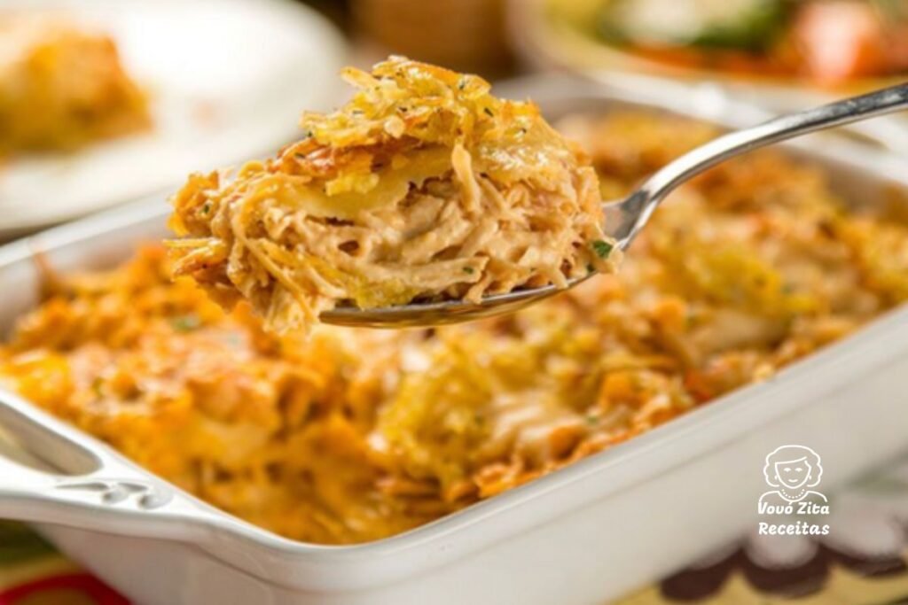 Fricassê de Frango com Creme de Milho: Sabor e Praticidade