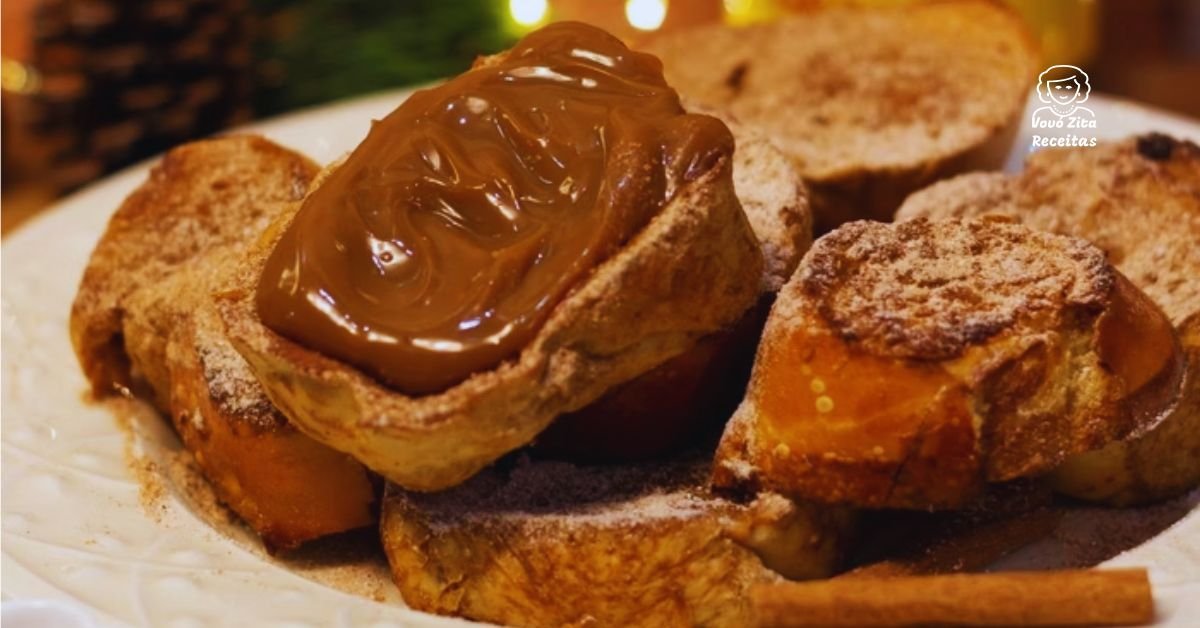 Rabanada com Doce de Leite: Fácil, Rápida e Deliciosa!